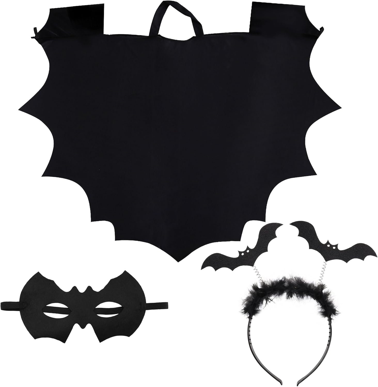 Amazon.com: Hottion 3Pcs Halloween Bat Costume Set for Women Adult ...