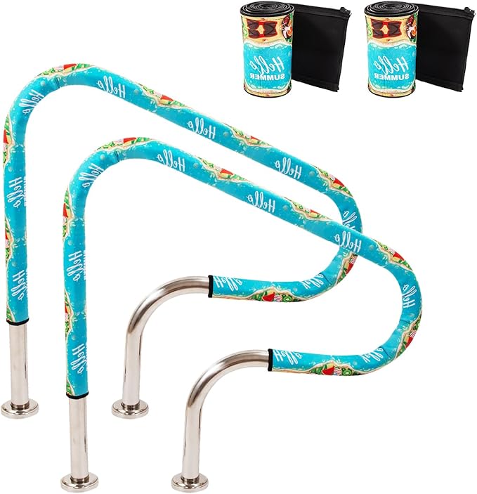 Amazon.com : Pool Handrail Cover, 6 Feet Swimming Pool Handle Railing ...