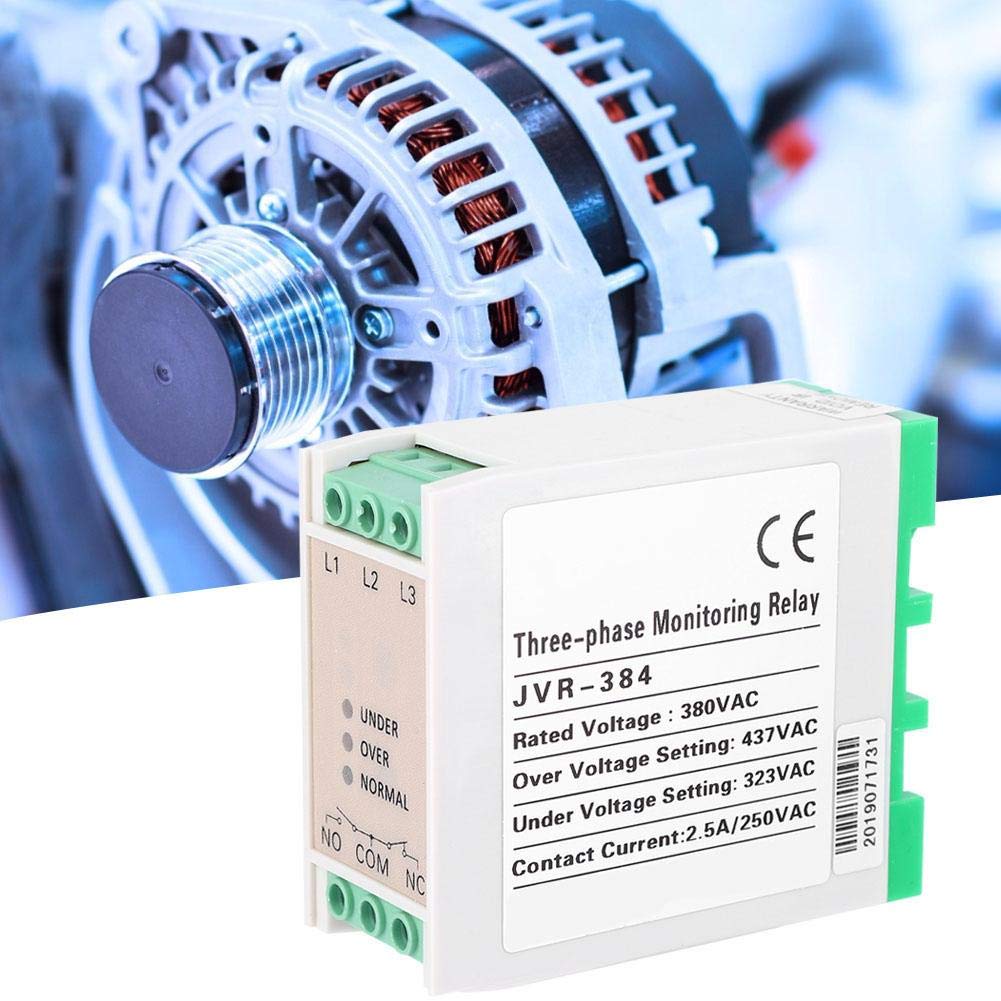 Buy Power Supply Monitor Relay, 380VAC Overvoltage & Undervoltage ...