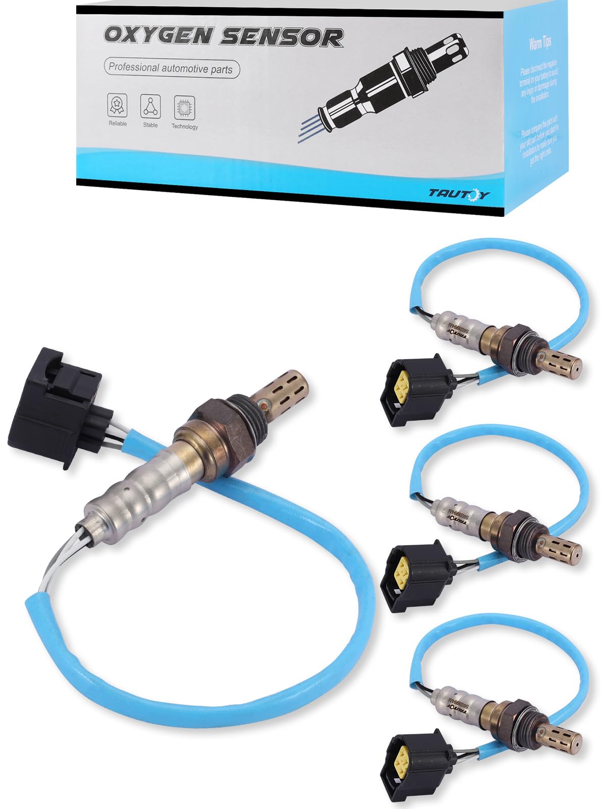 Tautoy56028994aa O2 Oxygen Sensor Up Downstream 4pcs For 2004 2013 ...