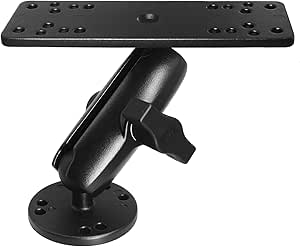 Amazon.com: WINDFRD Aluminum Fish Finder Mount with 1" / B Size Ball ...