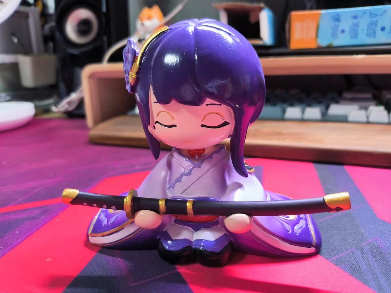 Buy Genshin Impact Raiden Shogun Figure,Statue of Her Excellency,The ...