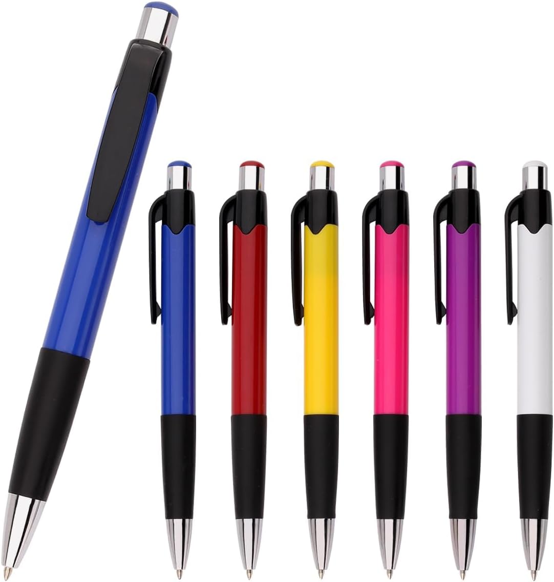 Amazon.com : Sikao Pens Bulk, Tip-Top Ball Point Pens, Black Ink Pens ...