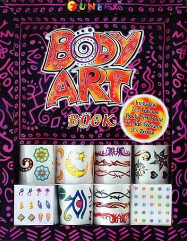 Body Art Book: Includes : 70+ Tattoos, Body Art Book, 50 Nail Stickers ...