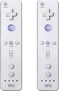 Nintendo Mando a distancia Wii blanco [paquete de 2] (renovado ...