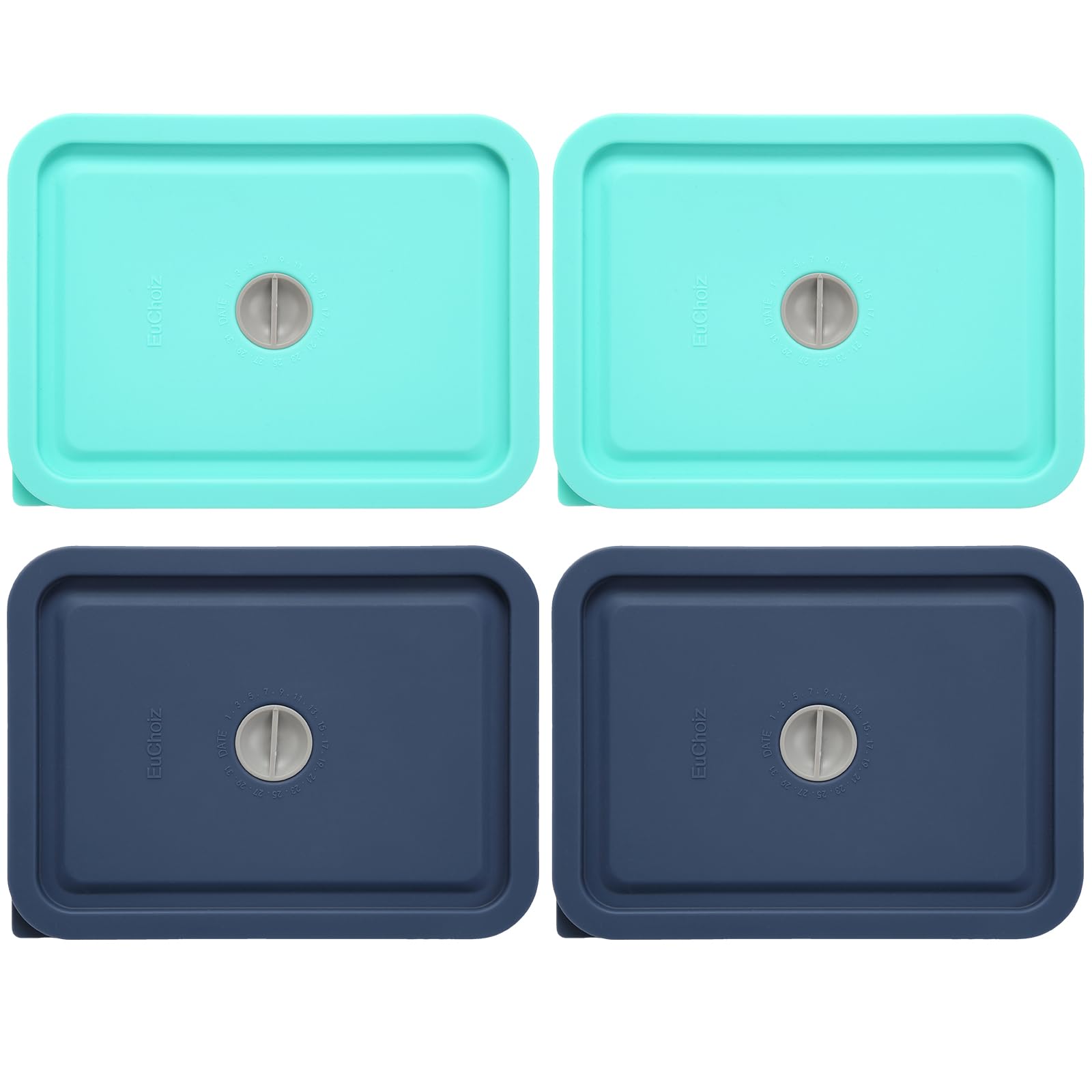 Amazon.com: Replacement Lids for Pyrex 7210-PC 3 Cup Rectangle ...