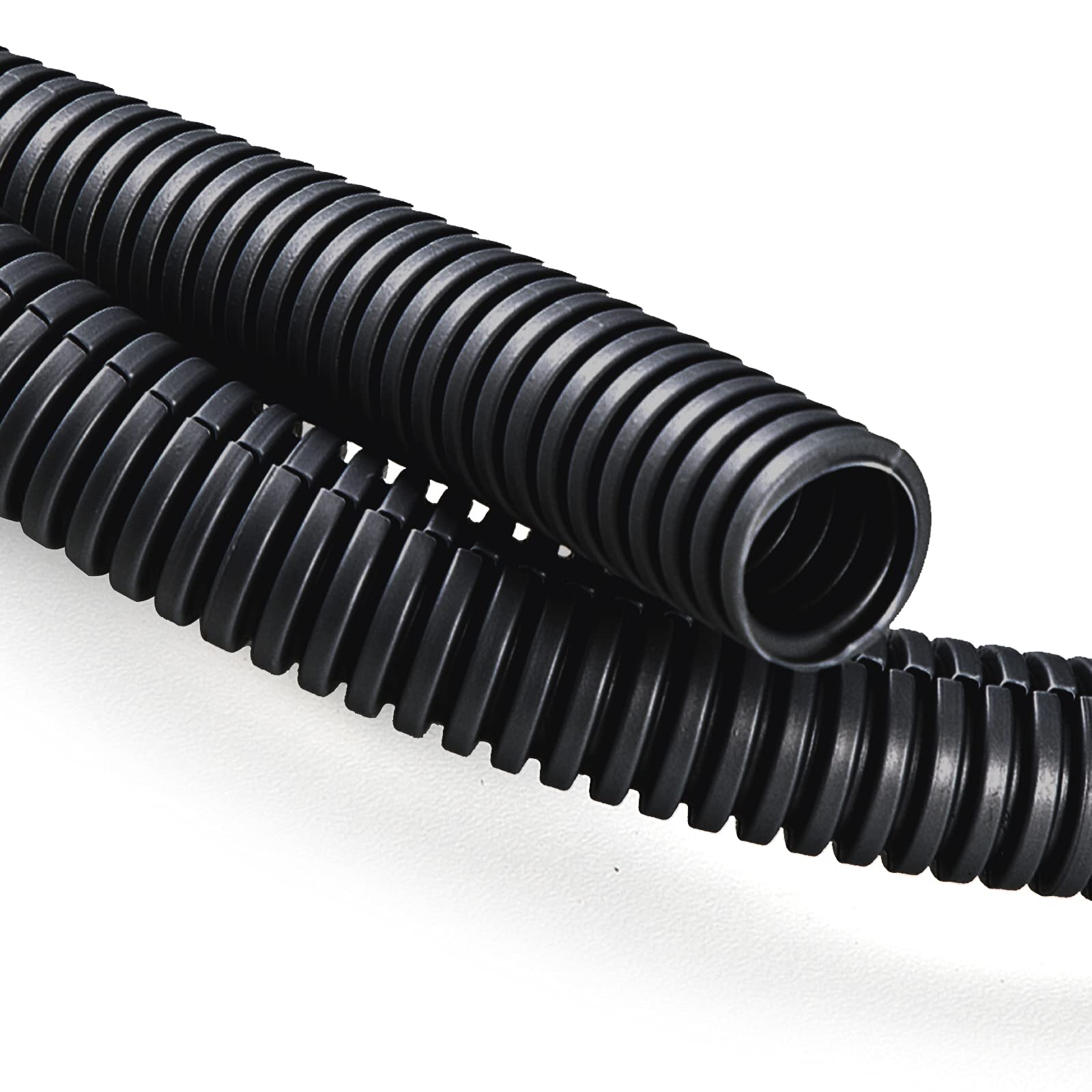Buy ZhiYo 20FT 1 2 Wire Loom Split Tubing Auto Wire Conduit Flexible