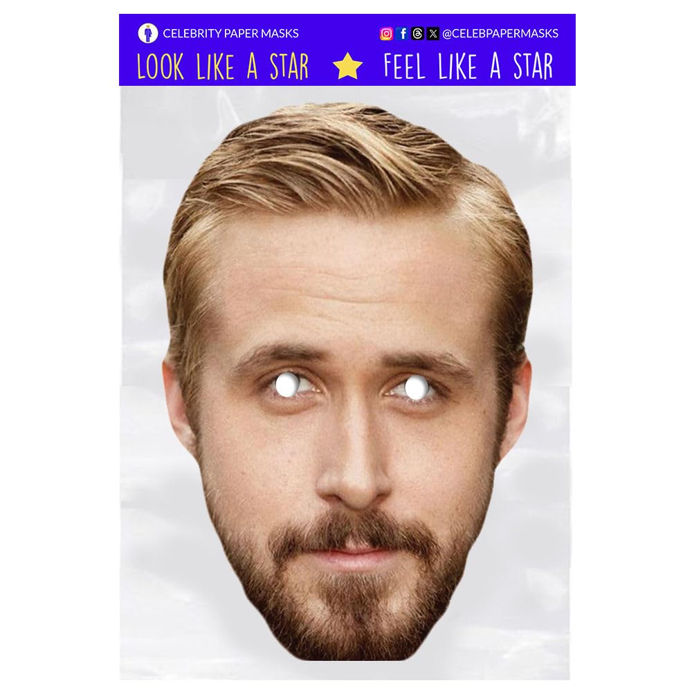 Ryan Gosling Masks Celebrity Face Mask Actor | Desertcart UAE