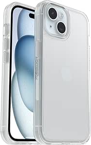 Amazon.com: OtterBox Symmetry Clear Case for iPhone 16e, 15, 14, 13, Shockproof, Drop Proof ...