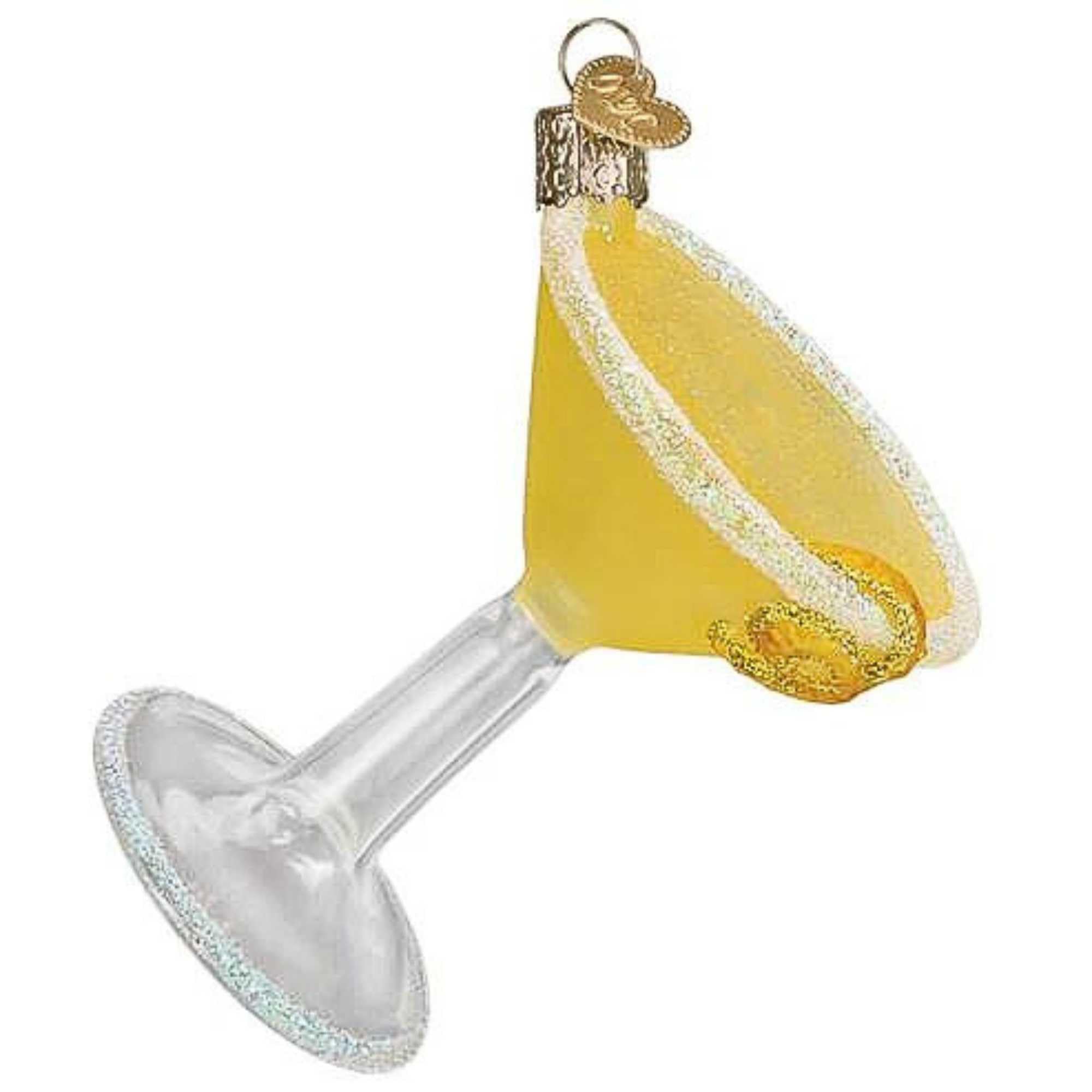 Amazon.com: Old World Christmas Lemon Drop Martini Glass Hanging ...