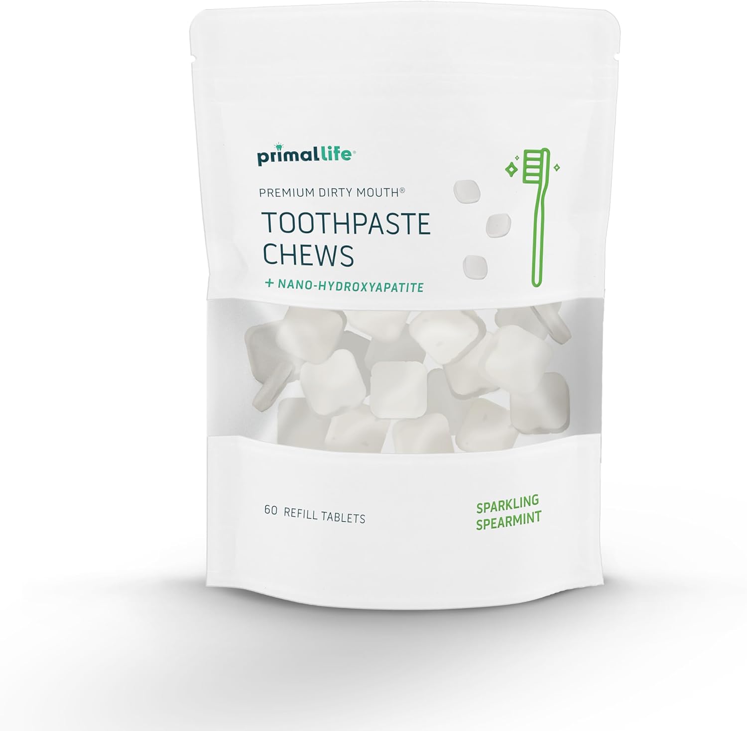 Amazon.com : Primal Life Organics Premium Dirty Mouth Toothpaste Chews ...