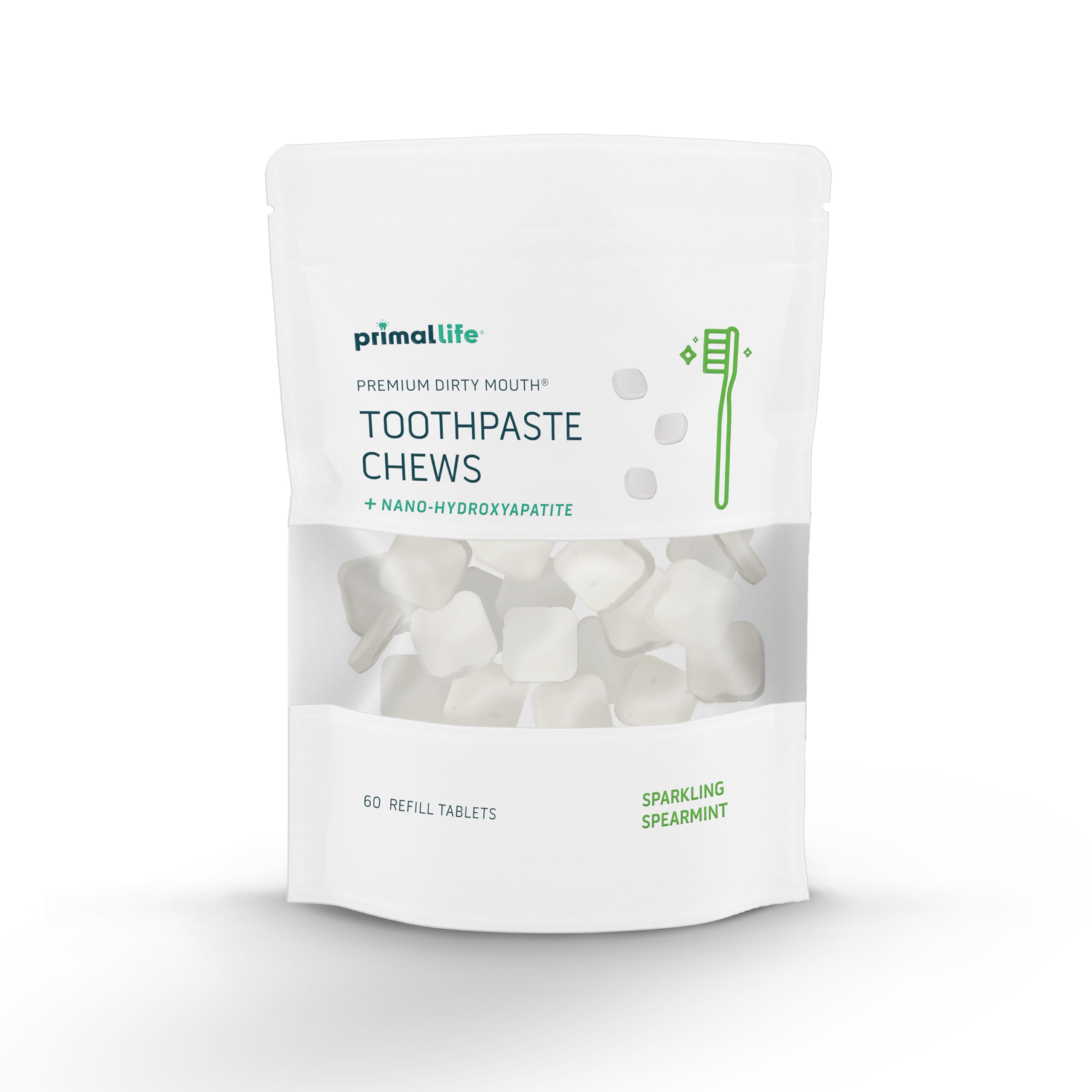 Amazon.com: Primal Life Organics Premium Dirty Mouth Toothpaste Chews ...