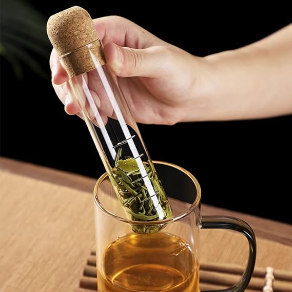 Amazon.com: Universal Glass Tea Strainer Tea Infuser Drinkware Tools ...