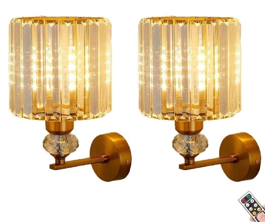 Battery Sconces Crystal Extra Long Wall Sconces Lighting Battery