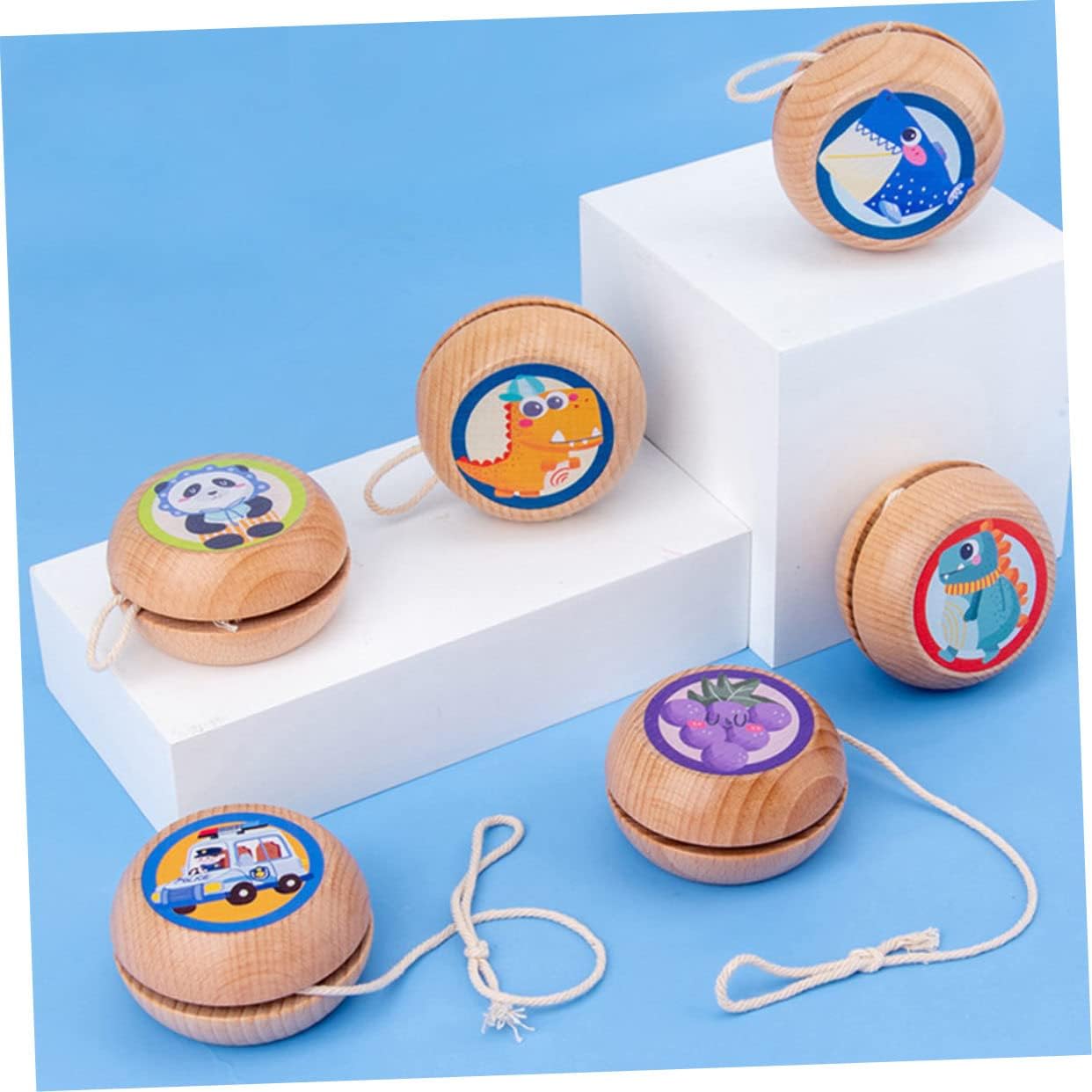 Abaodam 2pcs Fancy Yo-yo Kid – Toy Responsive Yoyo Ball Beginner Level ...