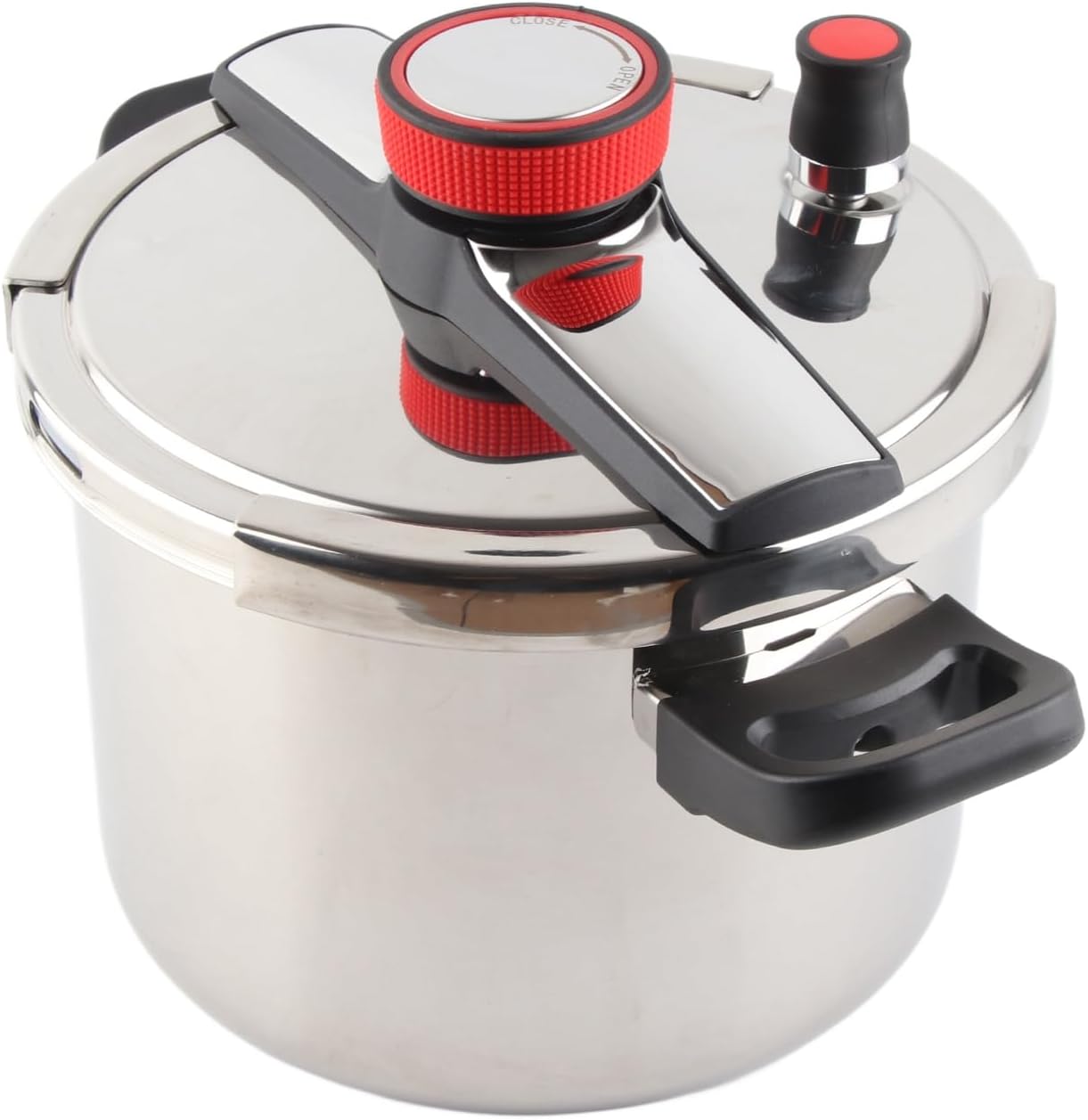 Amazon.com: Culina One-Touch Pressure Cooker. Stovetop, 6 Qt. Stainless ...