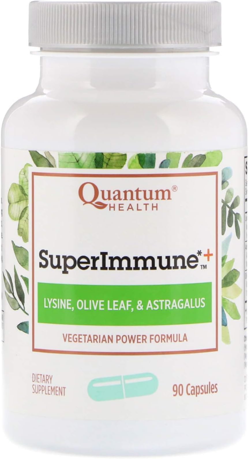 Amazon.com: Super Immune+ Quantum 90 VCaps : Health & Household
