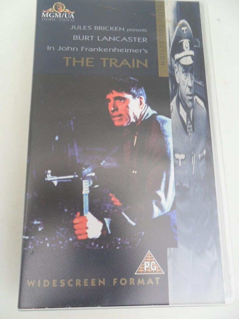 The Train [VHS] : Burt Lancaster, Paul Scofield, Jeanne Moreau, Michel ...