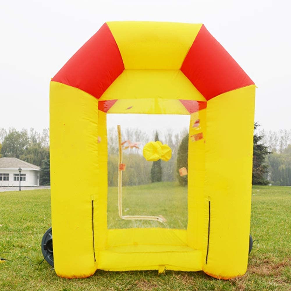 Amazon.com: BMGIANT 7.2ft/2.2M Inflatable Cash Cube Money Grab Machine ...