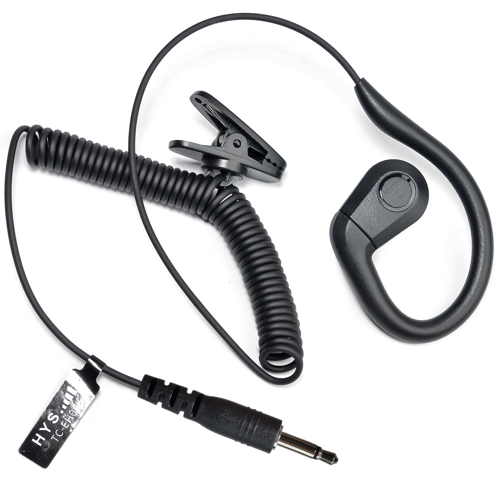 Amazon.com: HYS Wired Earbuds Headphones with Secure Ear Hooks, Listen ...