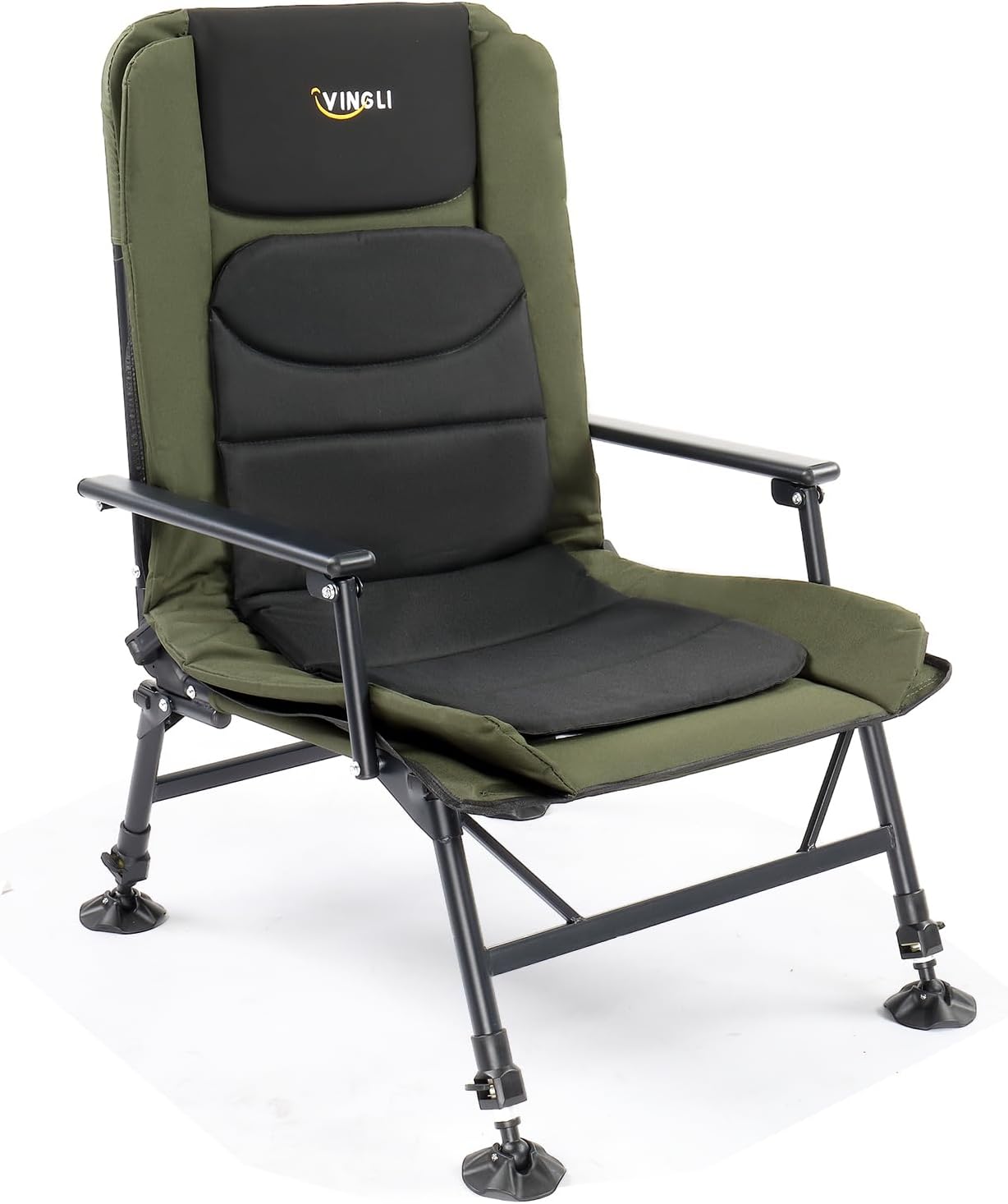 Amazon.com: X Strike Fishing Chairs with Rod Holder, Folding Ice ...