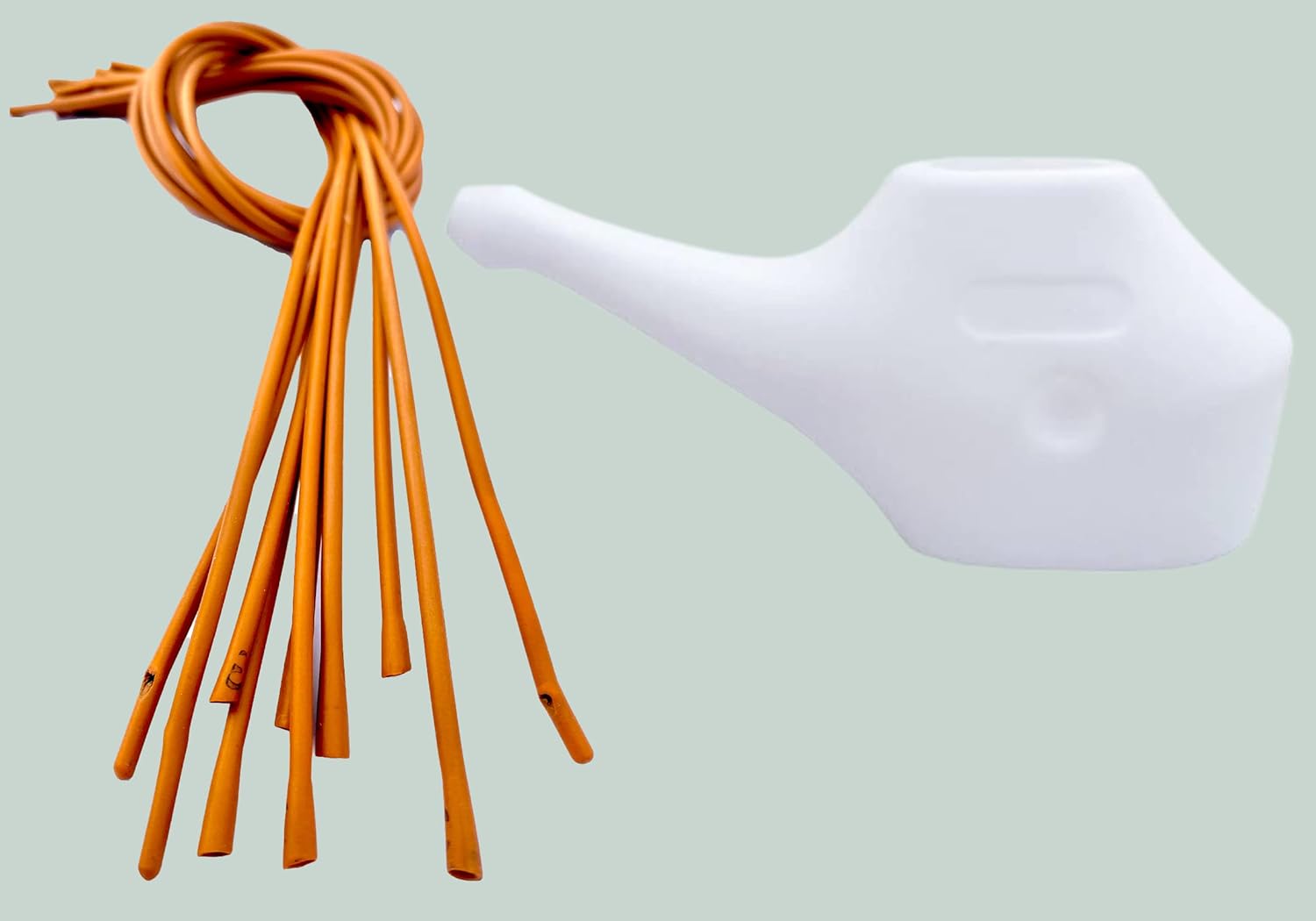 The Yogis Rubber Neti Pack Of 3 and 1 jal neti lota Rubber Tube For ...