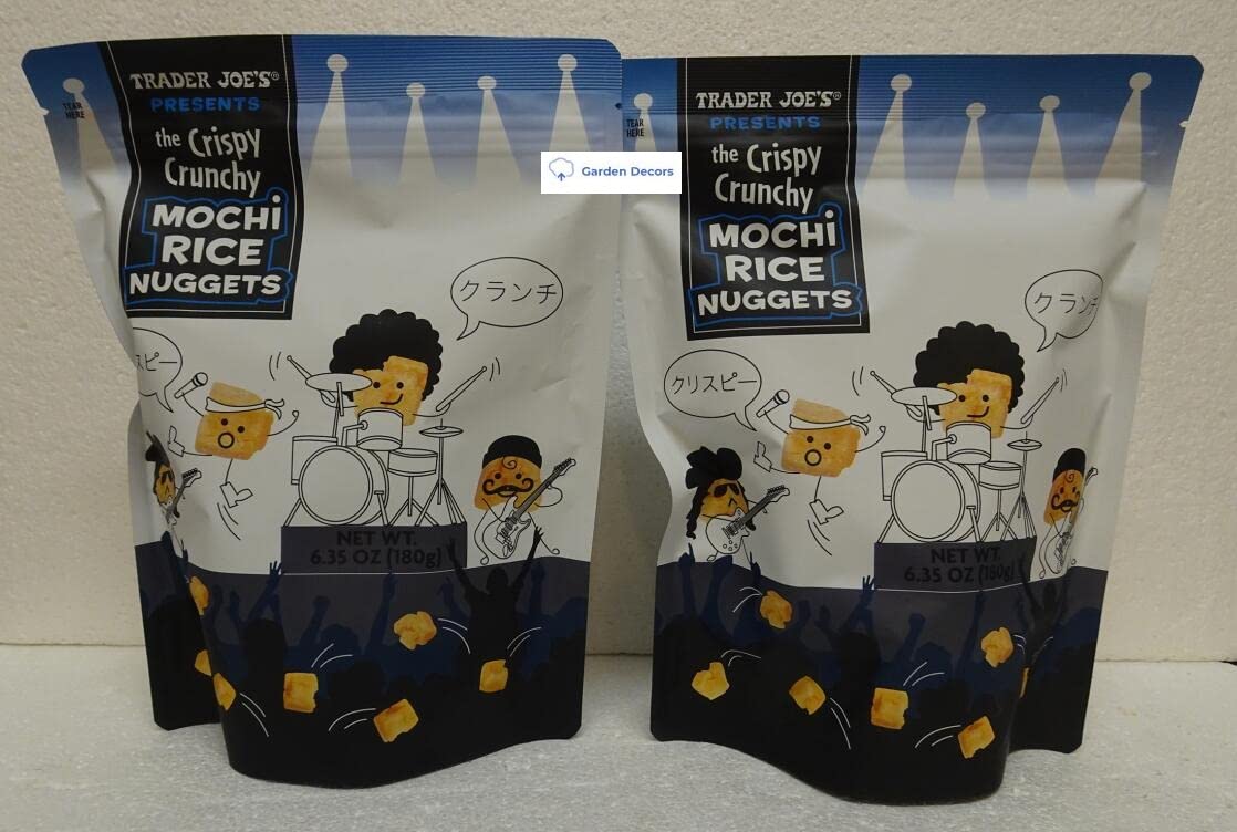 Trader Joes Crispy Crunchy Original Mochi Rice Nuggets 6 35oz ...