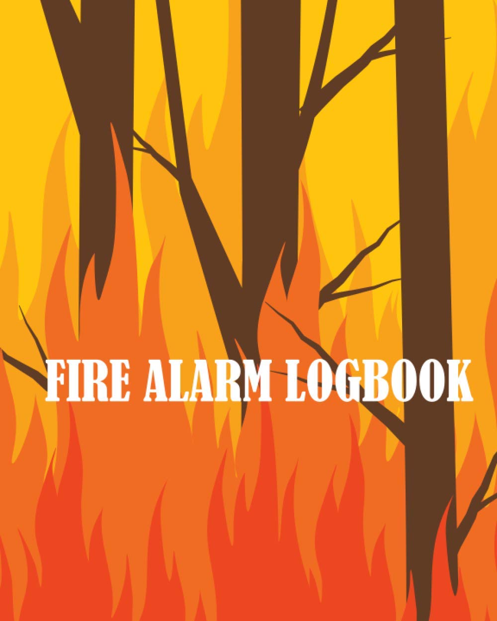 Buy Fire Alarm Logbook: "8x10" 110 pages | Fire Alarm Panel Log, Fire ...