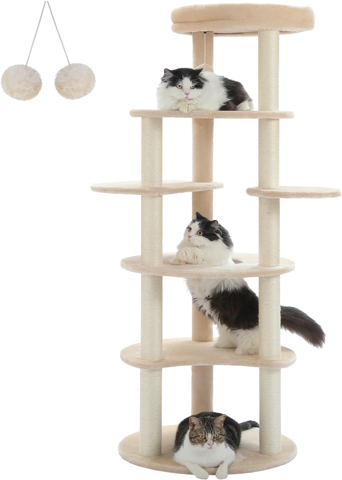 Amazon.com : Go Pet Club 32" Corner Cat Tree Kitty Scratcher Kitten ...