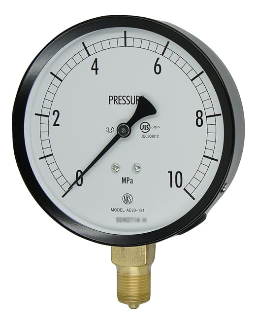 Amazon | 長野計器 圧力計 AE20-131 10MPa A枠 100φ G3/8 JIS1.6級 | ゲージ・コンパス | 産業・研究開発用品 通販