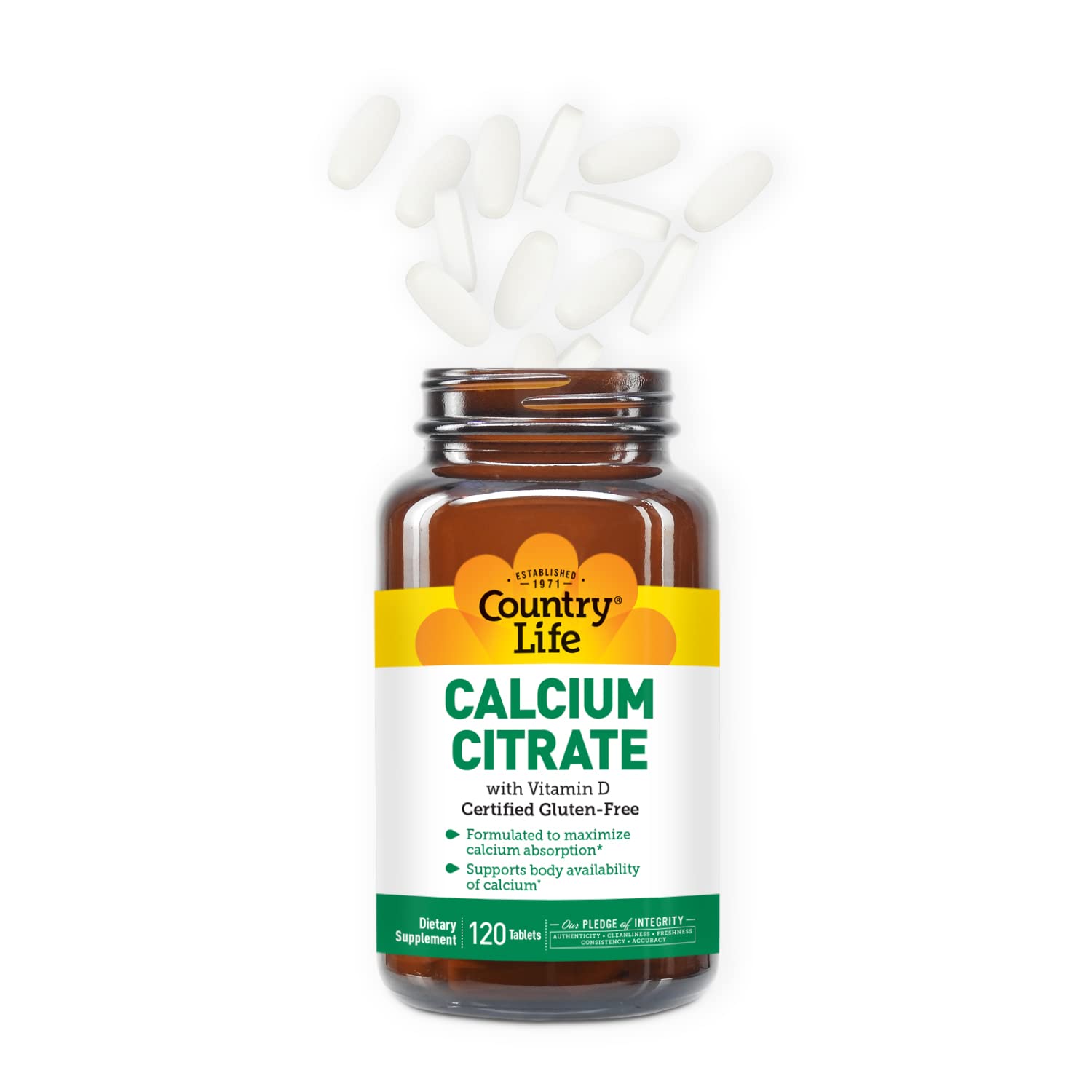 Country Life Citrato de Cálcio com Vitamina D - 2270mg de Cálcio ...