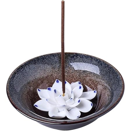 Amazon.com: SHIBUSA Ceramic Incense Holder - Modern Minimalist Circular ...