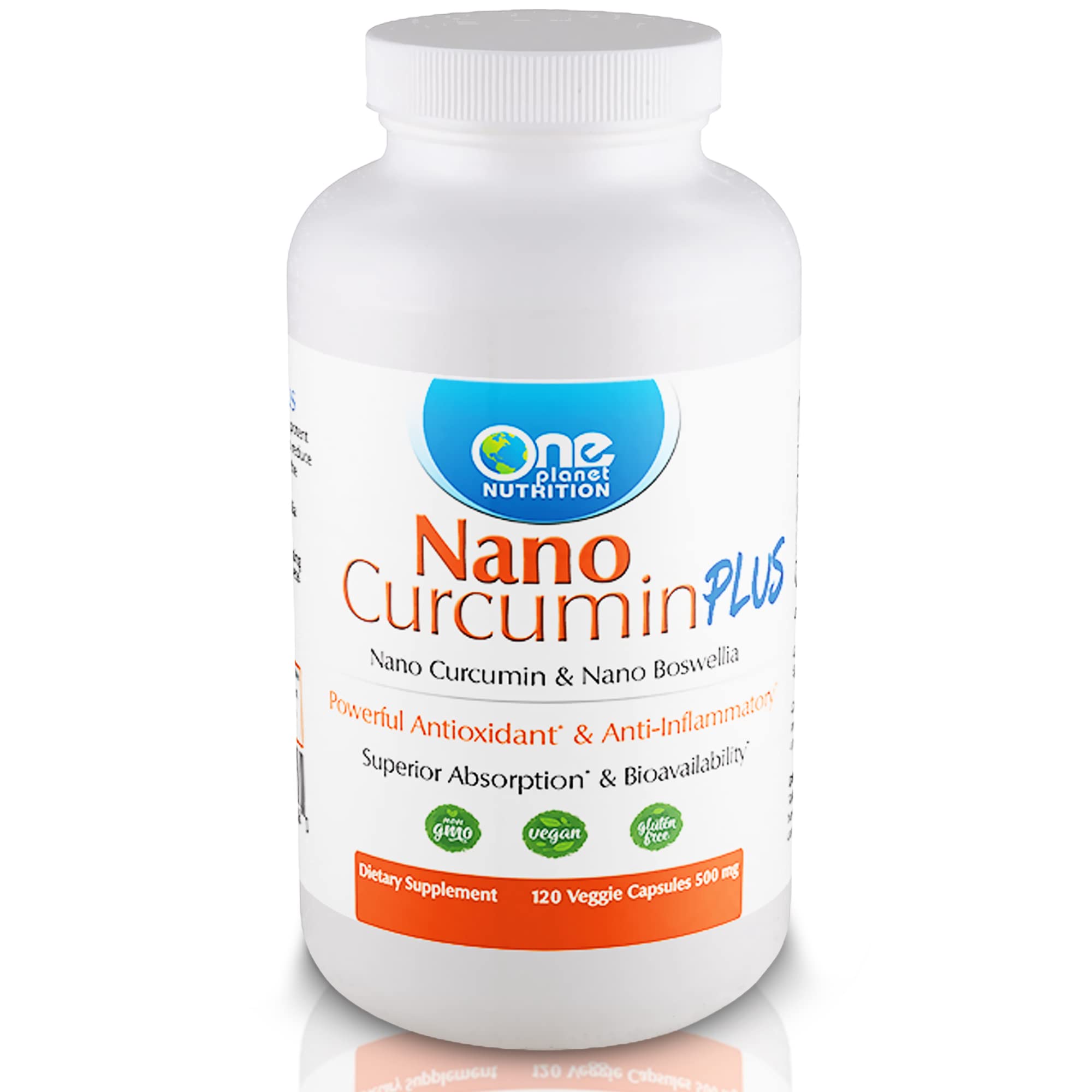 Buy One Planet tion Nano Curcumin Plus 500 mg, Turmeric Curcumin Water ...
