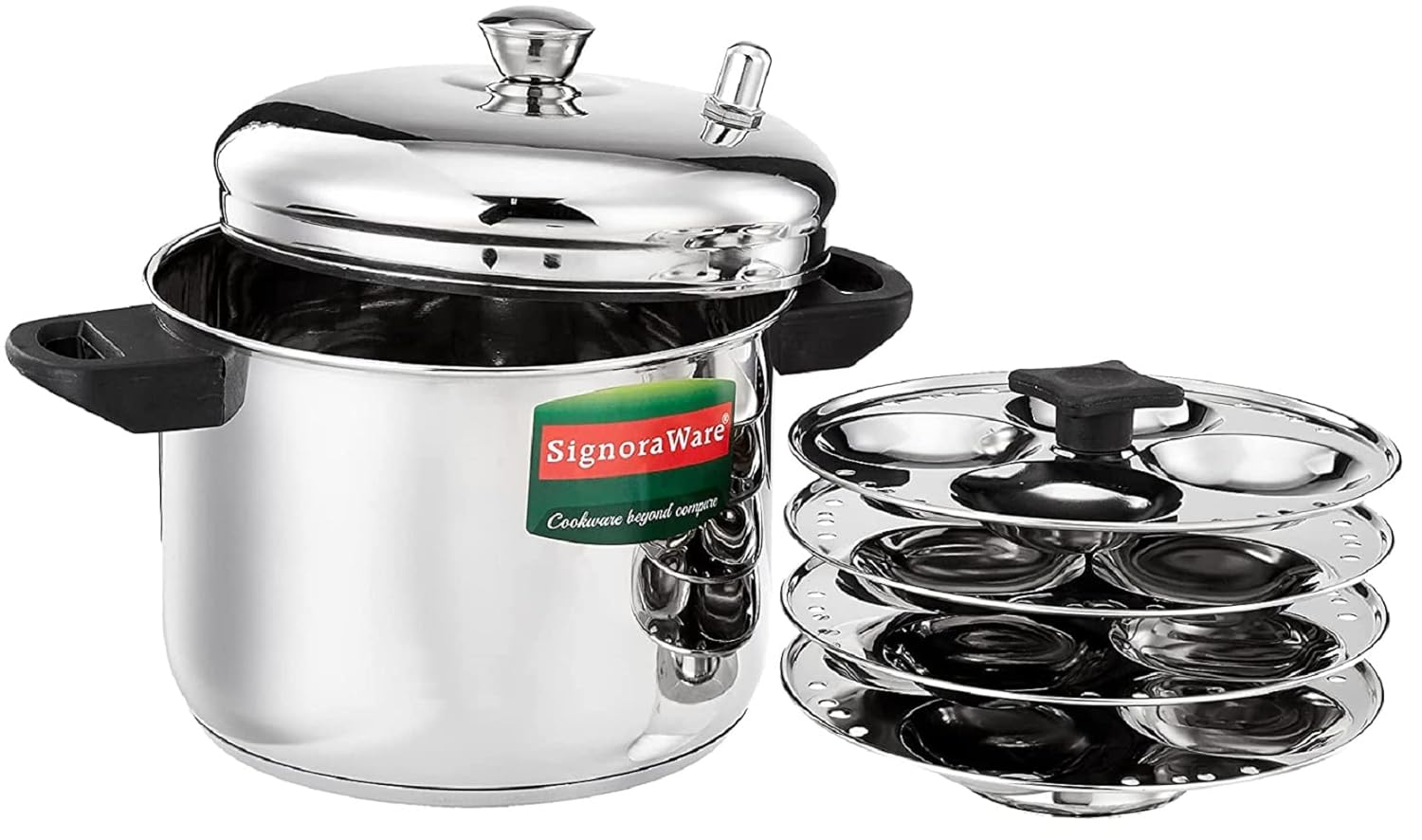 Buy Signora Ware Modern Stainless Steel Idli Cooker with Sandwich ...