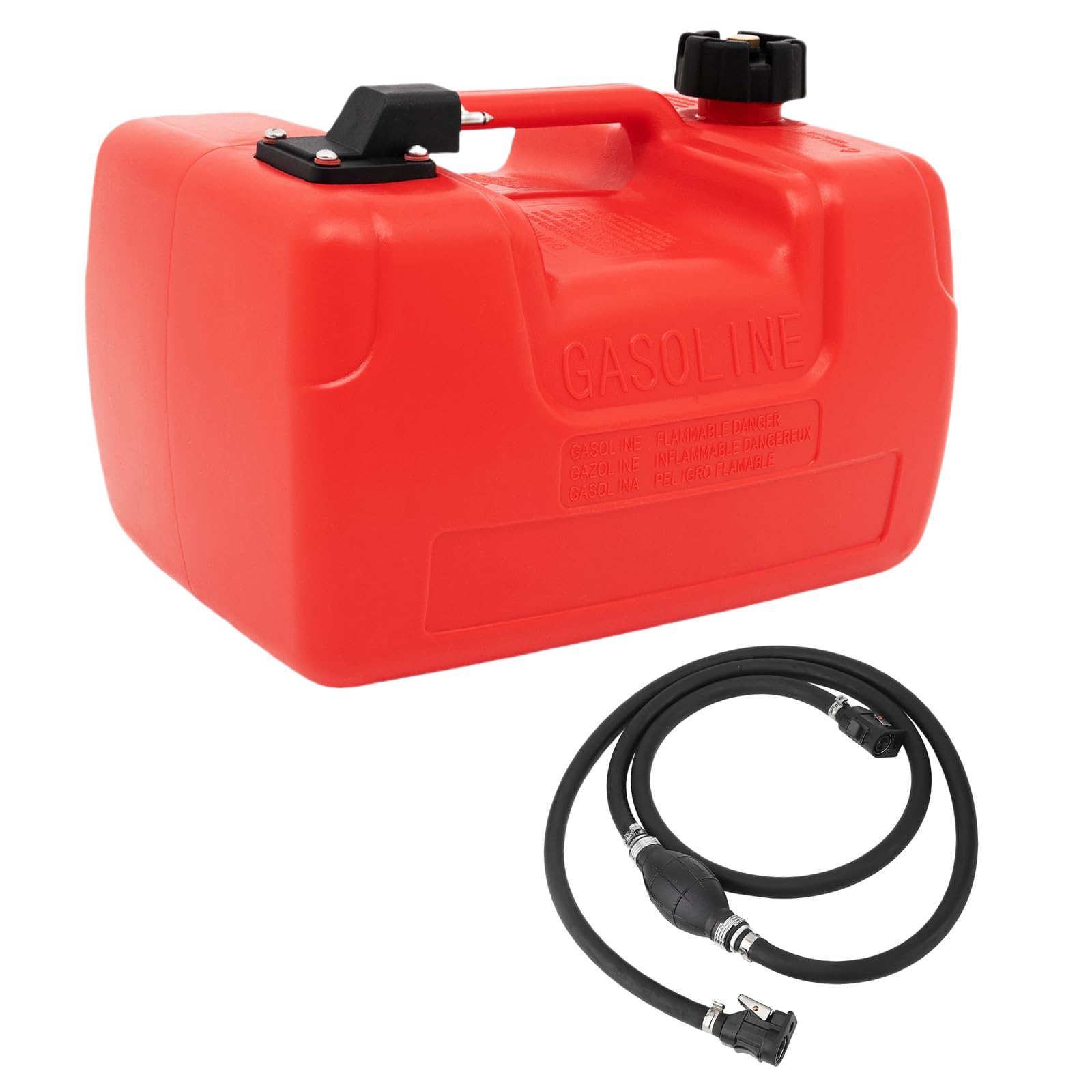Buy Portable Boat Fuel Tank 12L 3 Gallon Marine Outboard Tank with ...