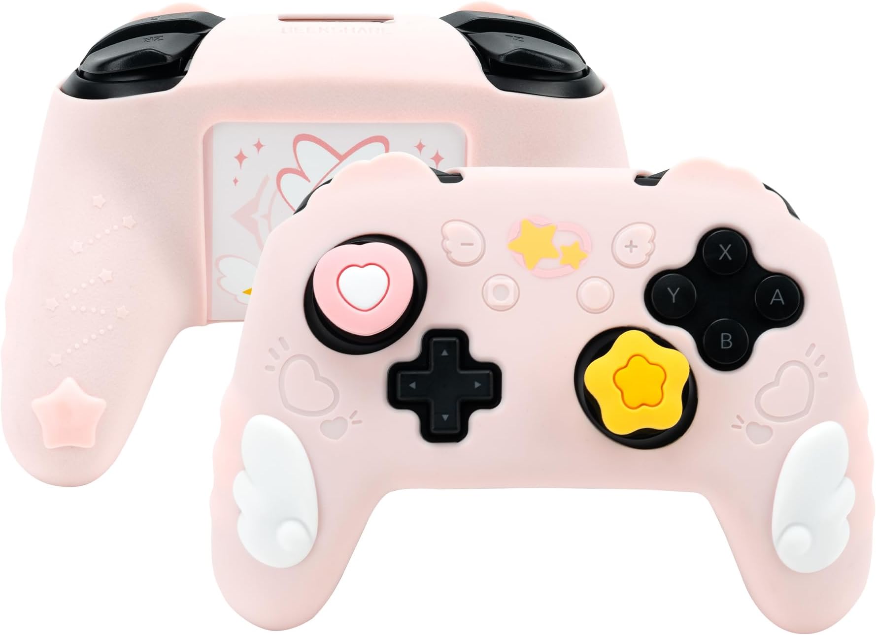 Amazon.com: GeekShare Switch Pro Controller Skin Set,Anti-Slip Silicone ...