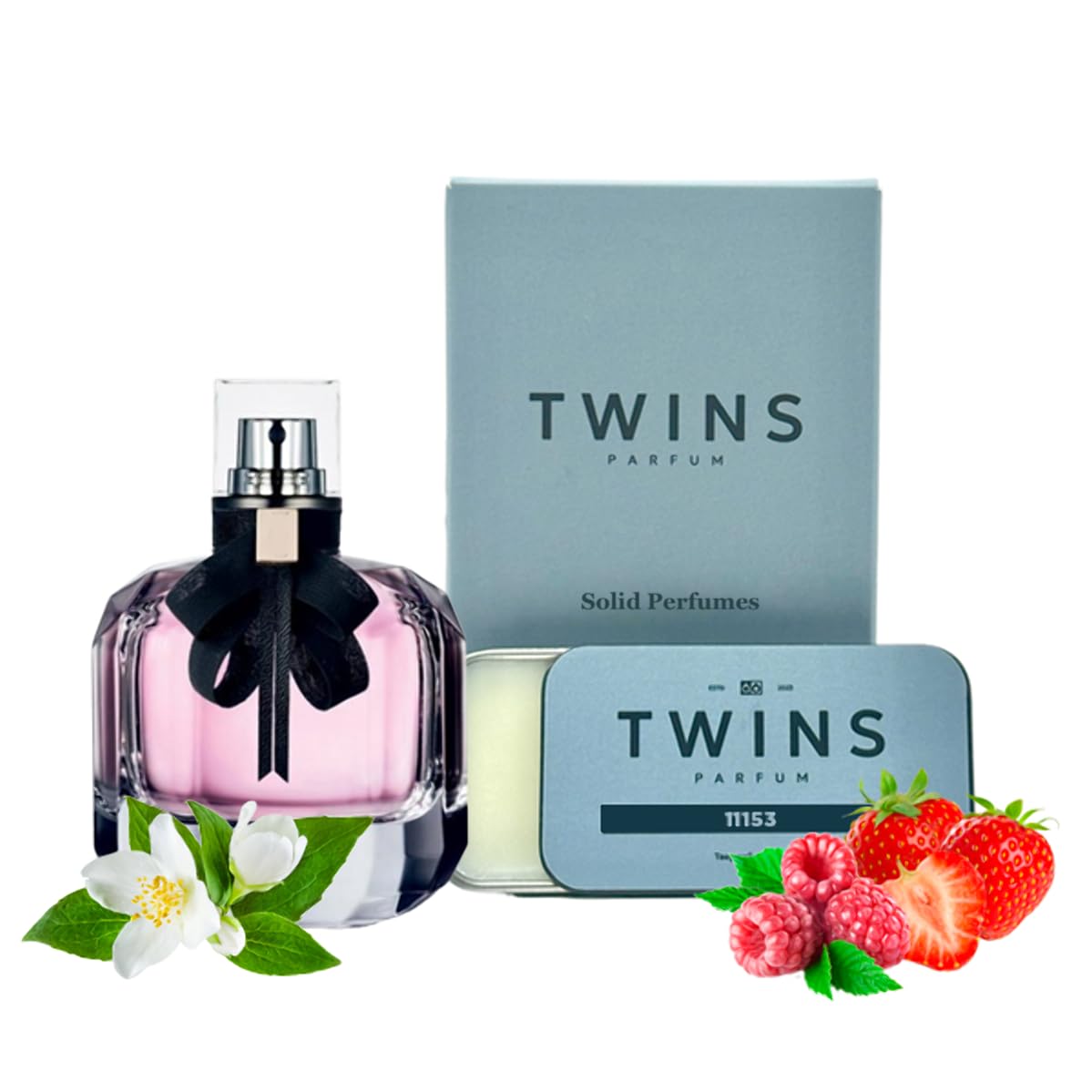 Amazon.com : TWINS PARFUM No.11153 | Impression of Mon Paris | Women's ...