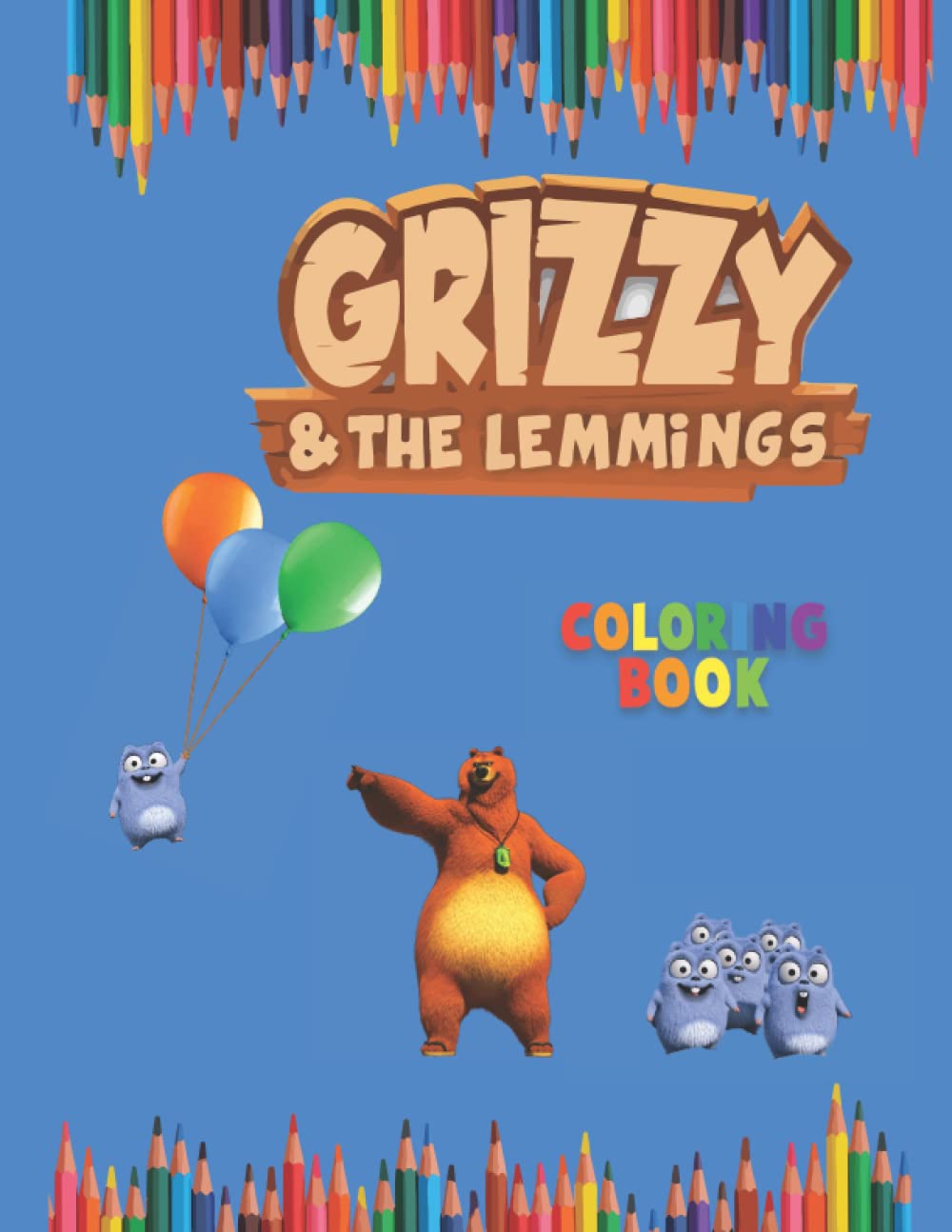 Buy Grizzy & the lemmings Coloring Book: This Book contain 40 coloring ...