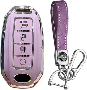 Amazon.com: KUNIO Car Key Fob Cover Case Fit for Infiniti Q50 Q60 QX50 ...