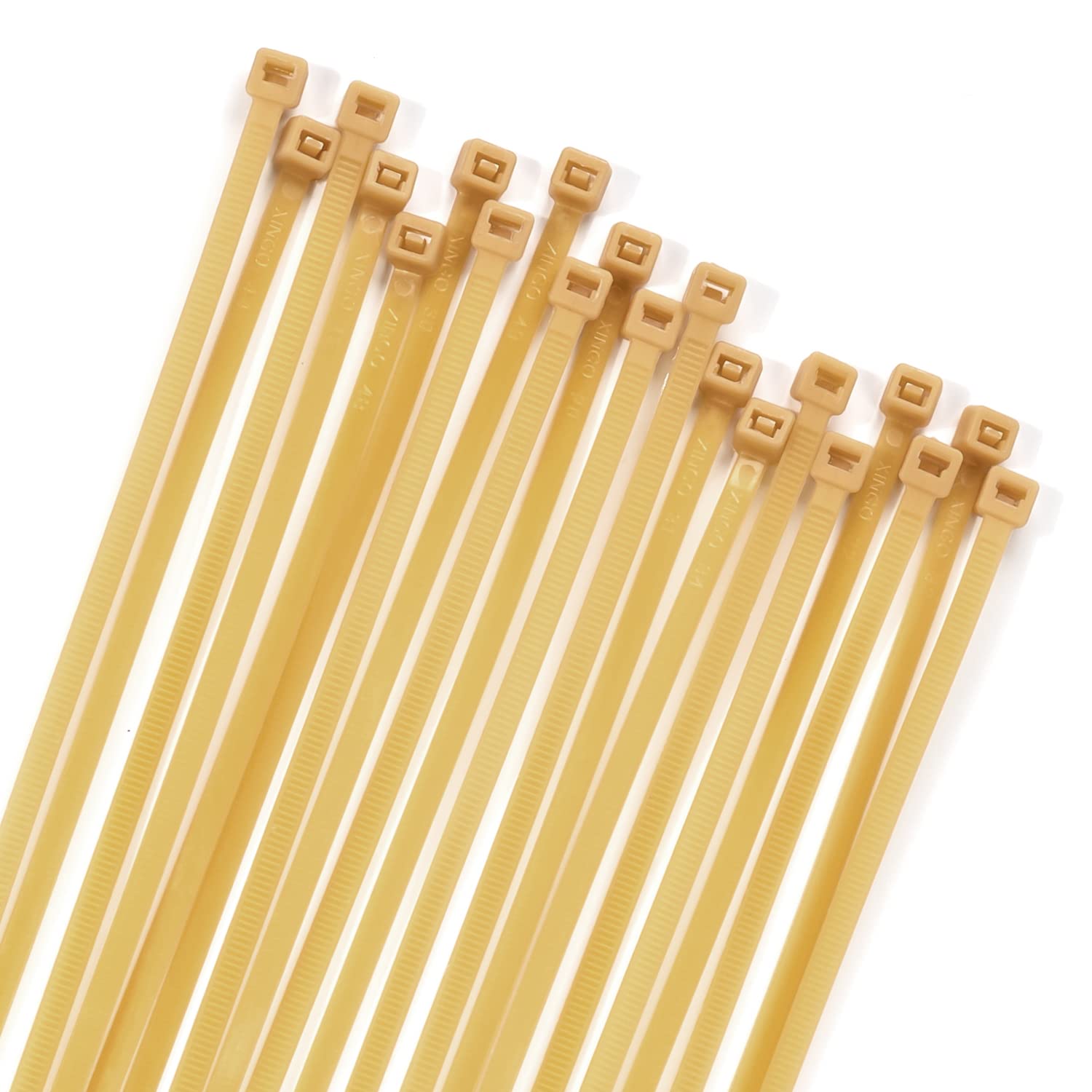 Amazon.com: XINGO 100PCS Cable Zip Ties Heavy Duty, Premium Nylon ...