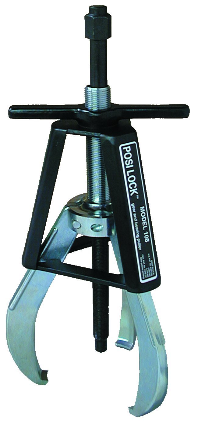 Posi Lock 108 8" Reach, 0.75"-12" Spread, 17 Ton Capacity 3 Jaw Puller ...
