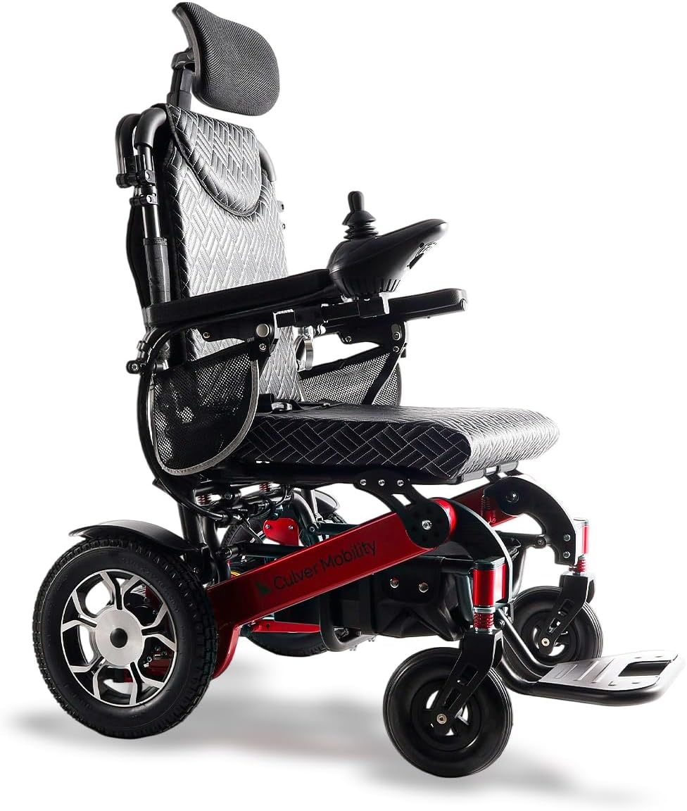 Culver Mobility Shawk Electric Wheelchair for Adults, All Terrain ...