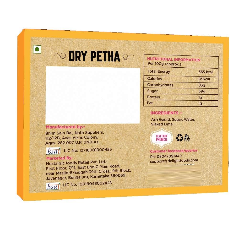 Delight Foods Original Agra Petha - 350g Indian Australia | Ubuy