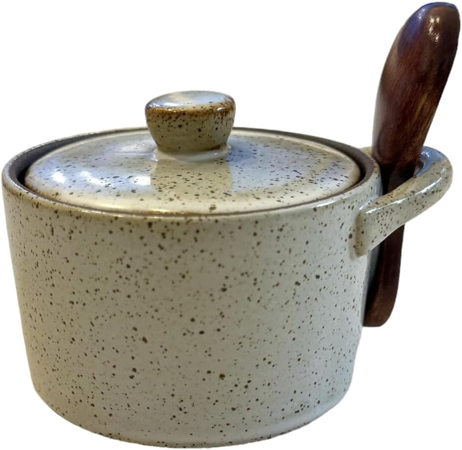 Amazon.com: Henry Watson - Salt Jar - Made in England - 3.8 inches x 4 ...