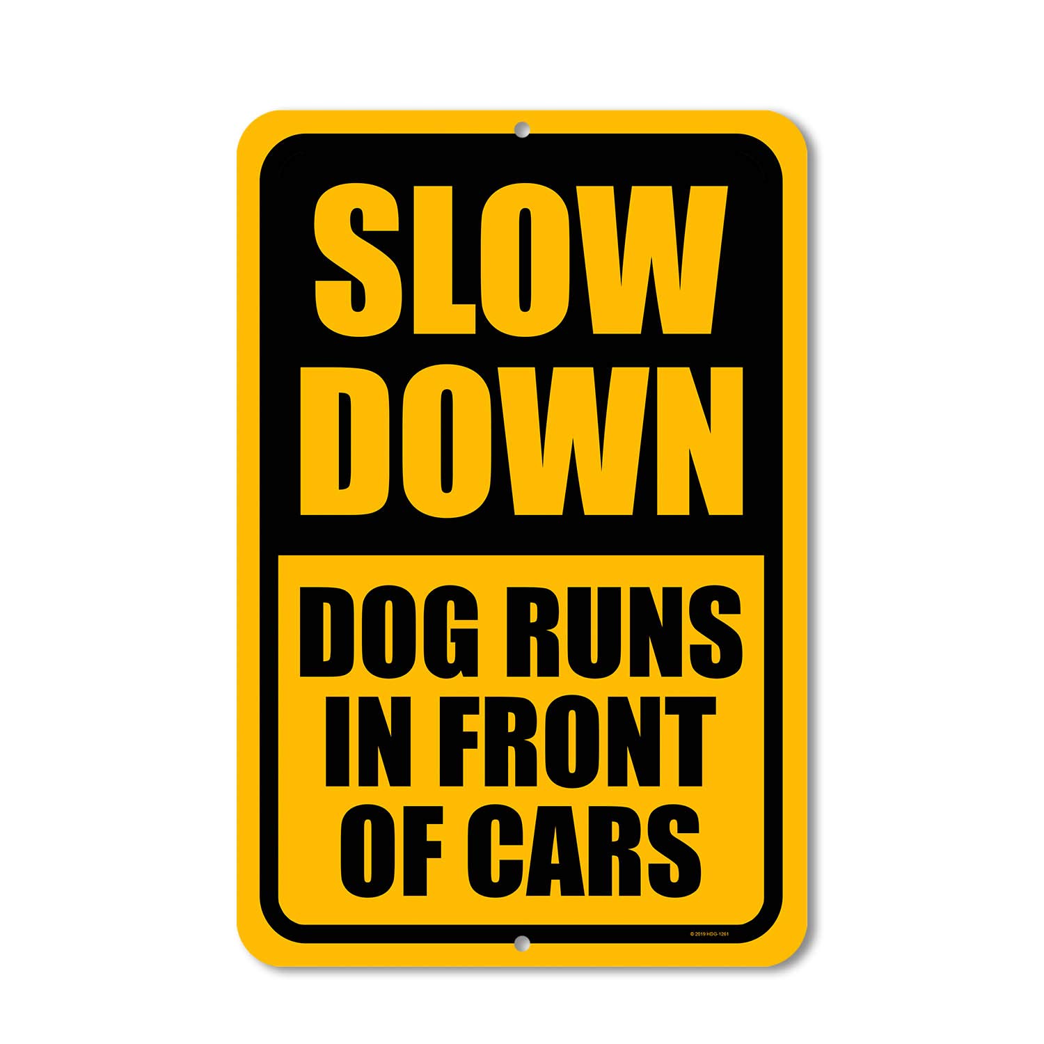 Amazon.com: Honey Dew Gifts Slow Down Signs, Slow Down Dog Runs in ...