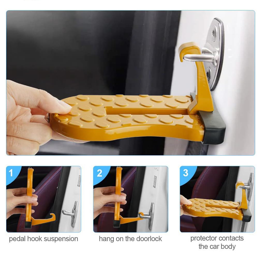 Snapklik.com : Car Door Step For Easy Roof Access -Multi-Foldable ...