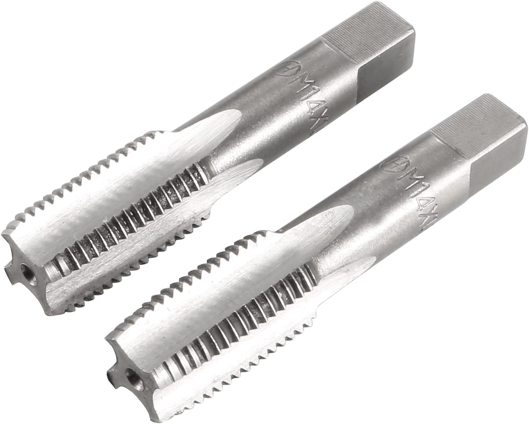 sourcing map 1 Pair Metric Hand Threading Tap Set M16 Thread 2mm Pitch ...