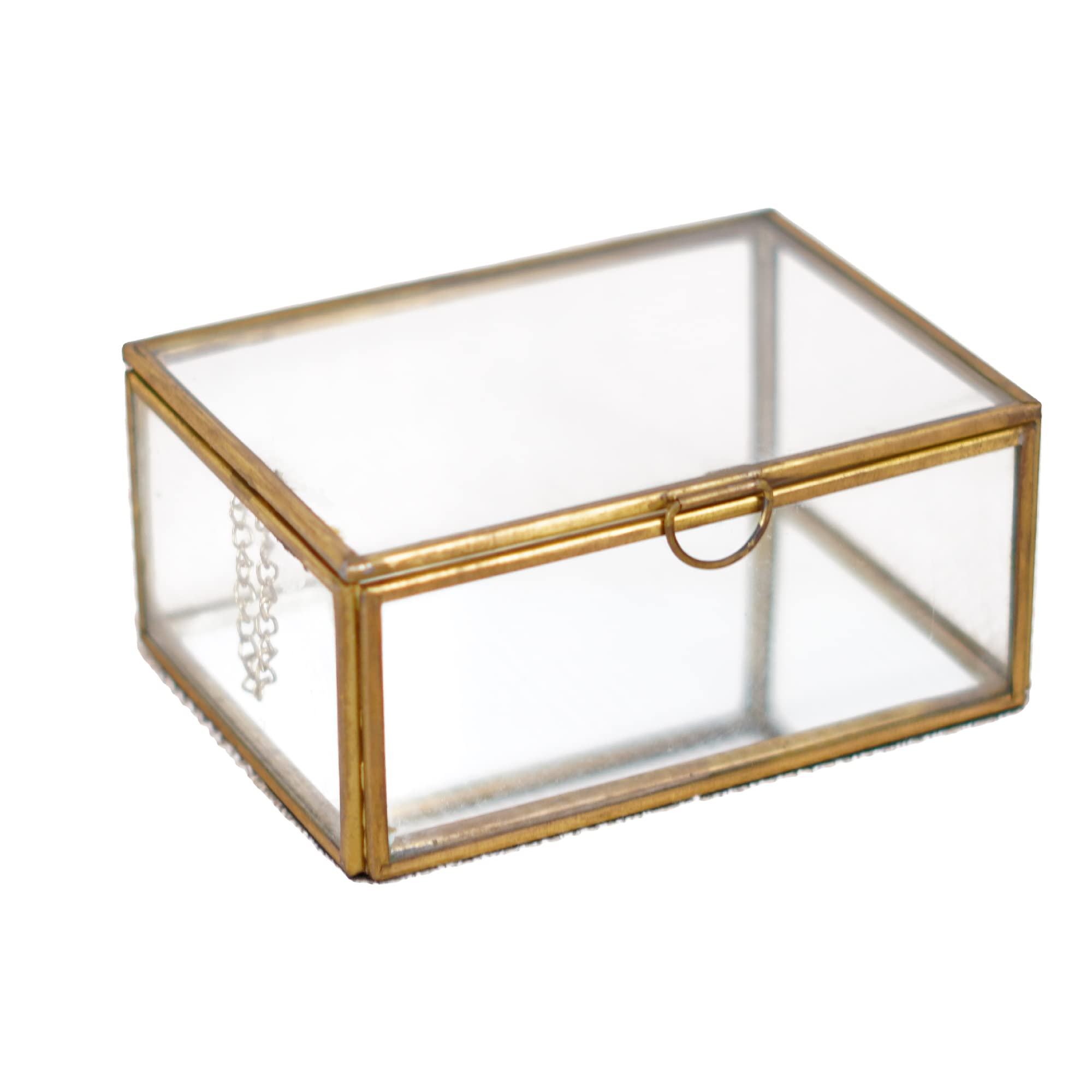 Spaziomaker Decorative Handicraft Vintage Box, Glass Box, Vanity Box ...