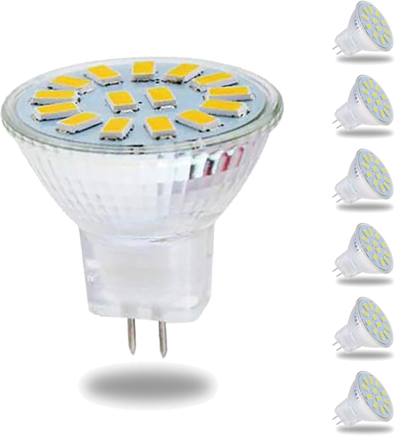 Amazon.co.jp: MR11 LED Bulbs, GU4 LED Spotlight Bulbs, 5W (50 Watt ...