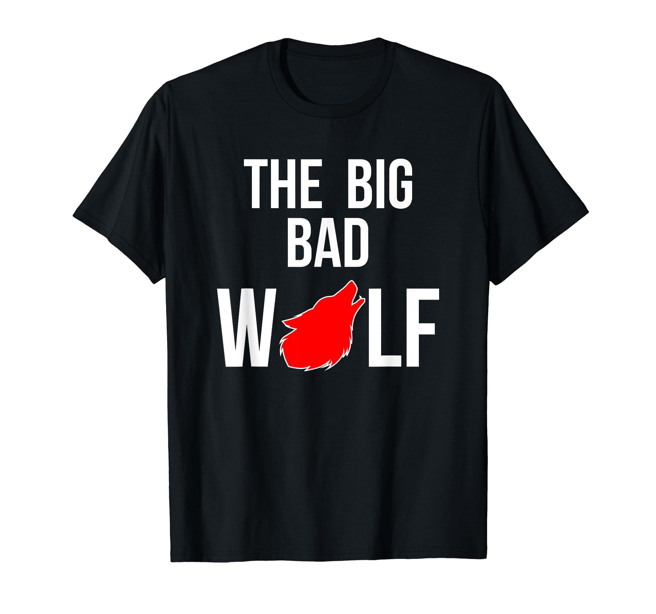 Amazon.com: Big Bad Wolf Shirt |Easy Werewolf Halloween Costume ...